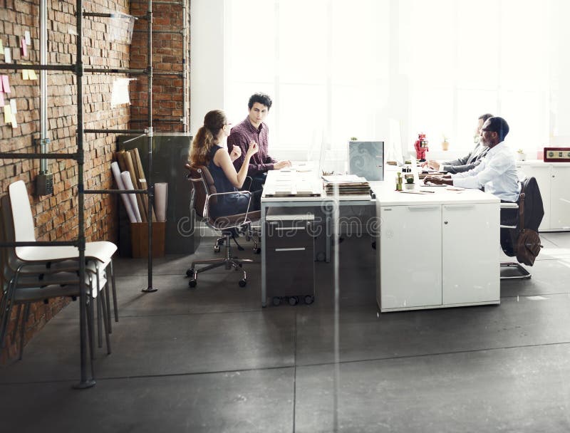 Business Team Professional Occupation Workplace Concept Stock Image ...