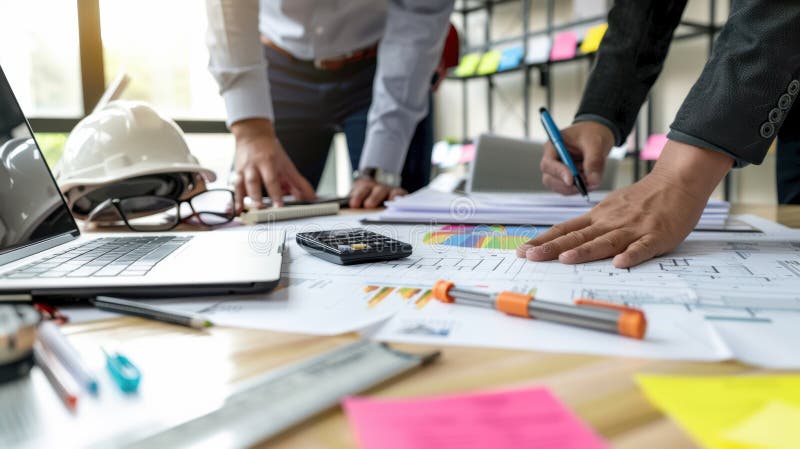 Business Team Project Planning.AI Generated Image Stock Image - Image ...