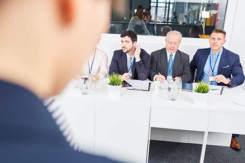 Business Team in Seminar Lecture Stock Photo - Image of employee ...
