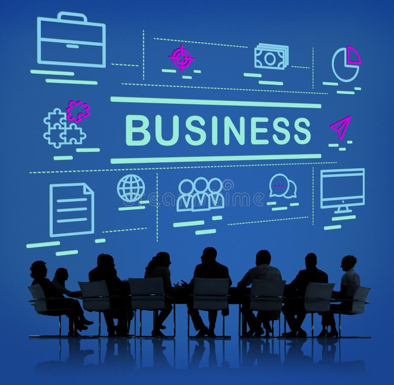 Business Team Strategy Management Marketing Concept Stock Photo - Image ...