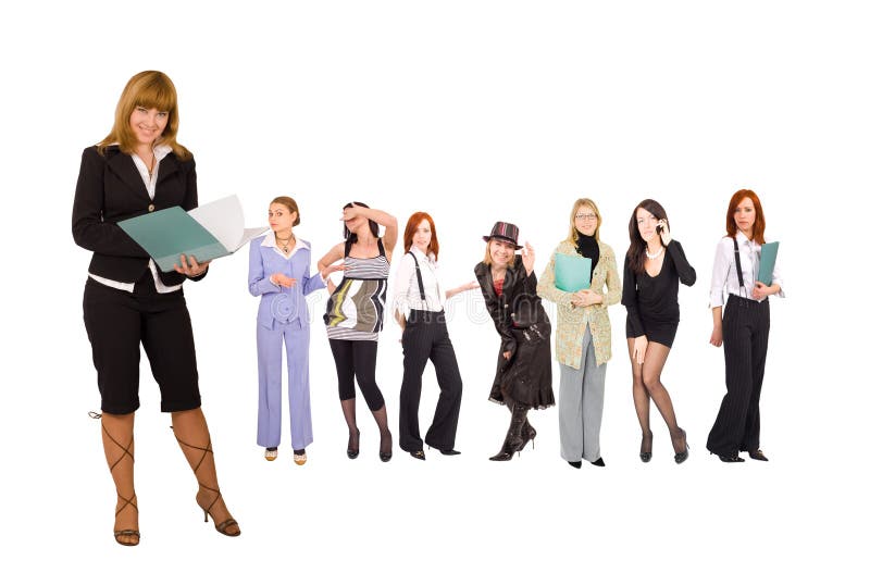 Business Team with Teamleader Stock Photo - Image of confident, leader ...