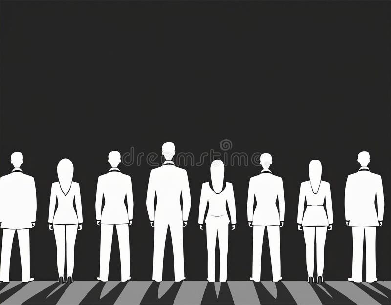 Business Team Vision Future-oriented Teamwork Stock Illustration ...