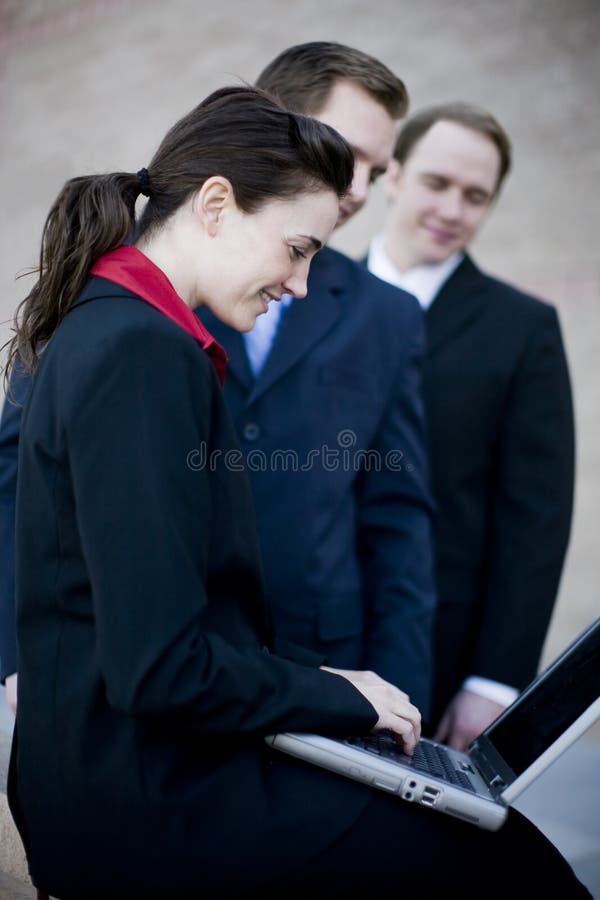 Distant man stands alone stock image. Image of person - 7836611