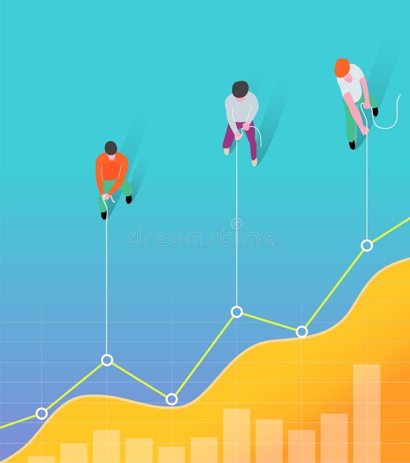 Team Men Pulling Together Stock Illustrations – 98 Team Men Pulling ...