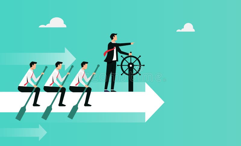 Business Team Work Concept. Working Together Creates Progress and ...