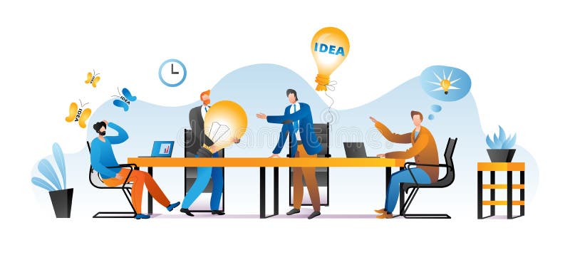 Business Team People Concept, Creative Success Teamwork Vector ... Business Team People Concept, Creative Success Teamwork Vector ...