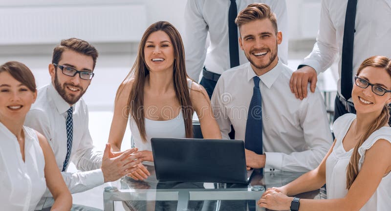Business Team at a Working Meeting in the Office Stock Photo - Image of ...