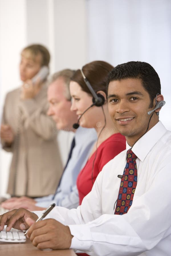 Business Team Working in Office Stock Photo - Image of ambition ...