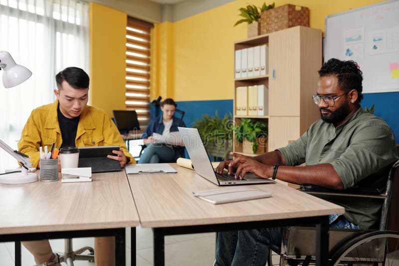 Business Team Working in Office Stock Photo - Image of coworker ...