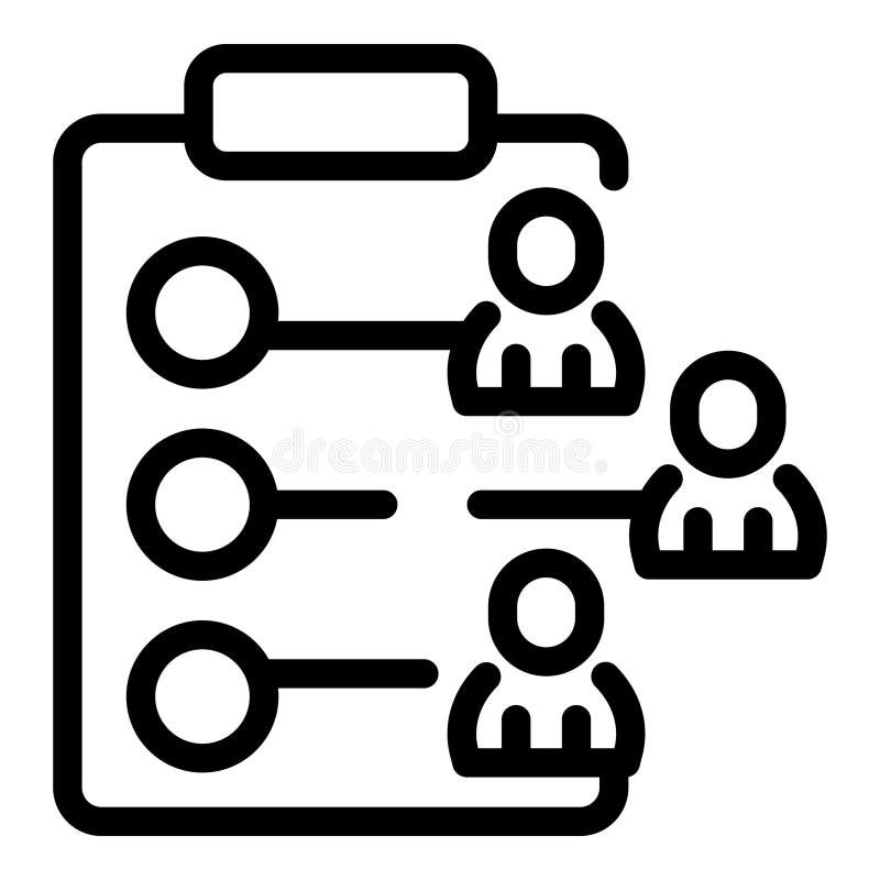 Business Team Working on Project Management Plan Stock Illustration ...