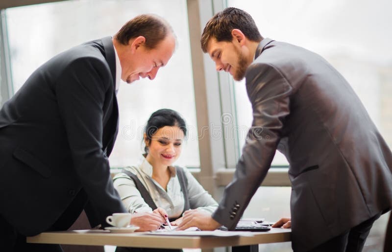 Business Team Working Together Stock Photo - Image of collaboration ...