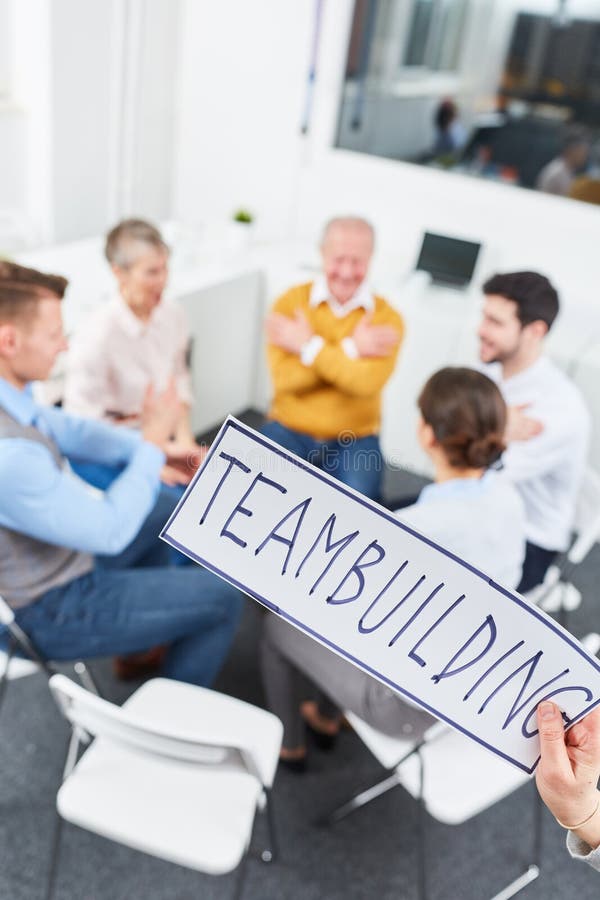 Business Teambuilding Training Stock Image - Image of teambuilding ...