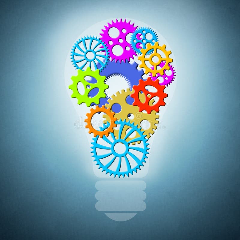 Business Teamwork and Innovation Stock Illustration - Illustration of ...