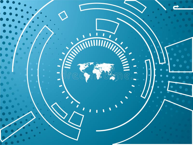 Business Technology Background Stock Vector - Illustration of abstract ...