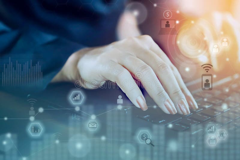 Hand of Internet stock photo. Image of slide, broadcast - 37253502