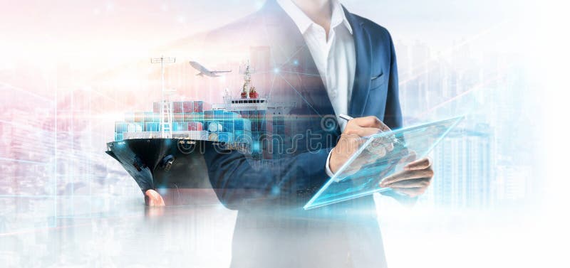 Business and Technology Digital Future of Cargo Containers Logistics ...