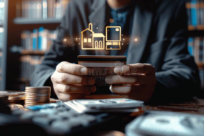 Business Technology E-commerce and Money Graphics Design Concept with ...