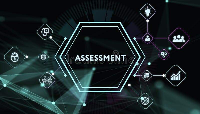 Business, Technology, Internet and Network Concept. Assessment Analysis ...