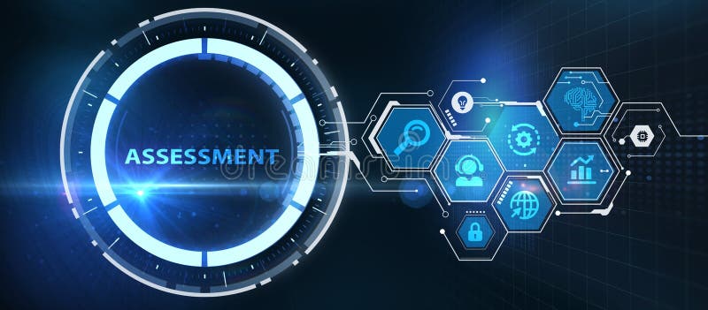 Business, Technology, Internet and Network Concept. Assessment Analysis ...