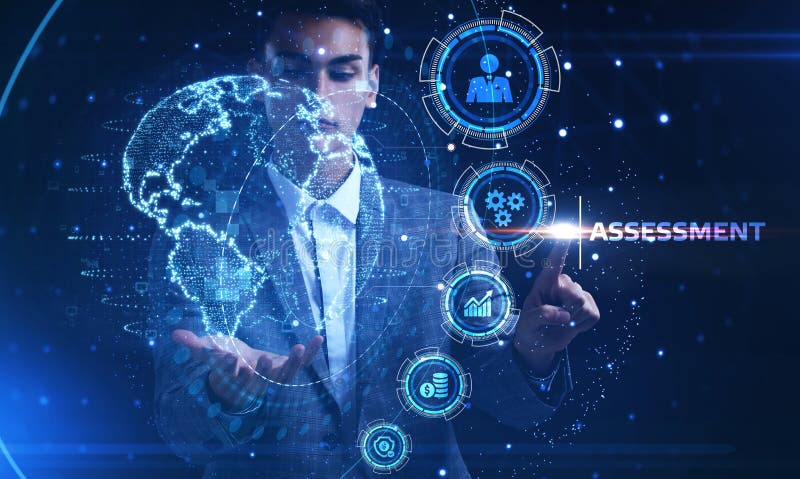 Business, Technology, Internet and Network Concept. Assessment Analysis ...