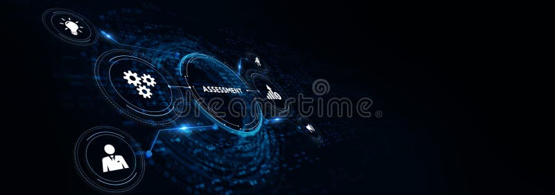 Business, Technology, Internet and Network Concept. Assessment Analysis ...