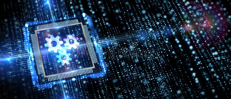 Business, Technology, Internet and Network Concept. Automation Software ...