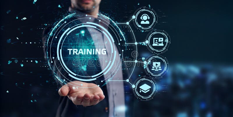 Business, Technology, Internet and Network Concept. Coaching Mentoring ...