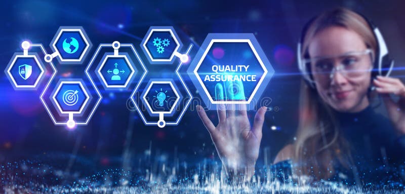 Business, Technology, Internet and Network Concept. Quality Assurance ...