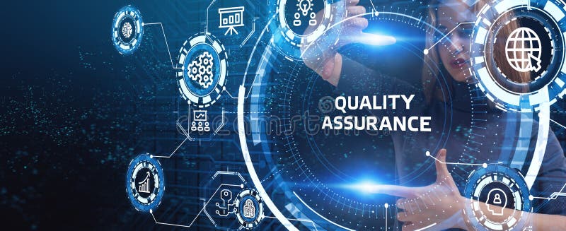 Business, Technology, Internet and Network Concept. Quality Assurance ...