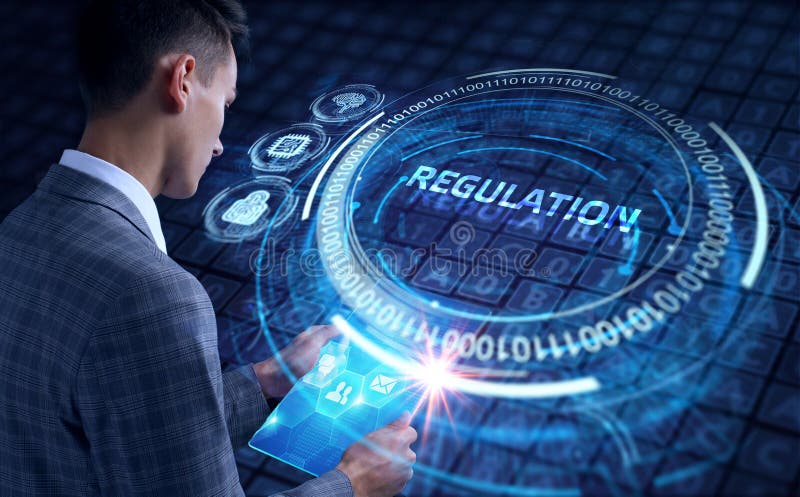 Business, Technology, Internet and Network Concept. Regulation ...