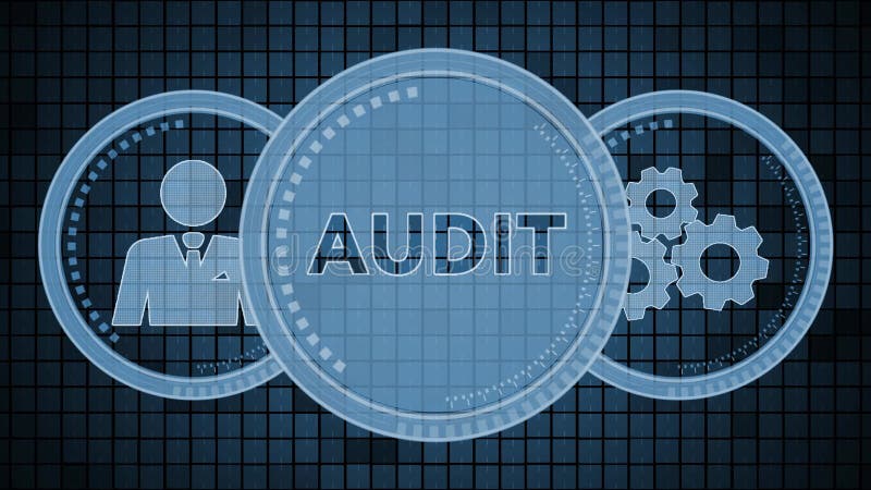 Audit concept animation stock video. Video of analysis - 120867131