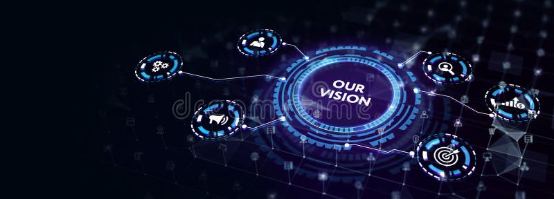 Business, Technology, Internet and Network Concept. Virtual Screen of ...