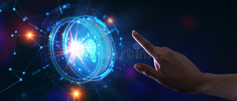 Business, Technology, Internet and Networking Concept. Light Bulb ... Business, Technology, Internet and Networking Concept. Light Bulb ...