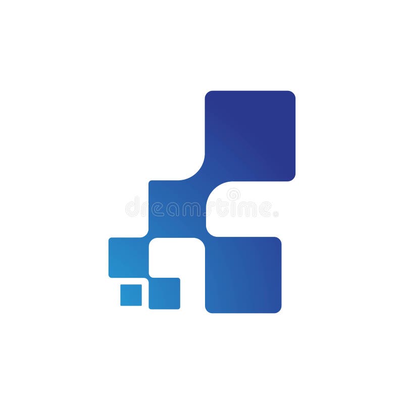 Business technology logo stock vector. Illustration of vector - 256516508