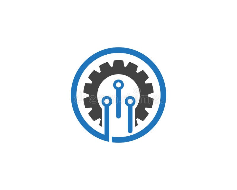 Business Tecno Logo Design Concept Stock Vector - Illustration of ...