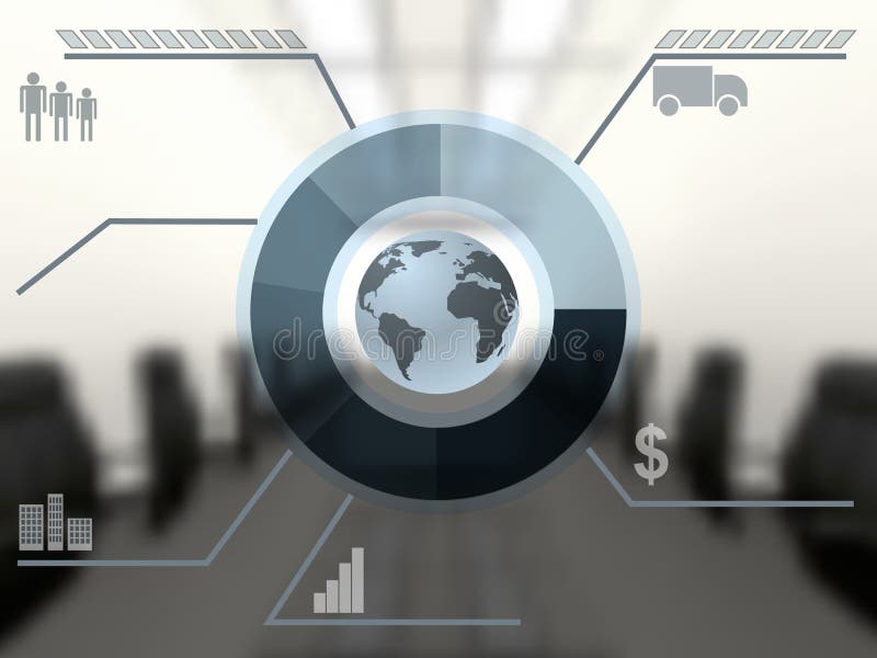 Business Template with Transparent Layers Stock Vector - Illustration ...