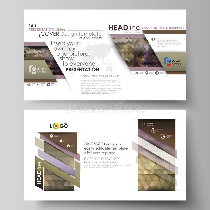 Business Templates in HD Format for Presentation Slides. Easy Editable ...