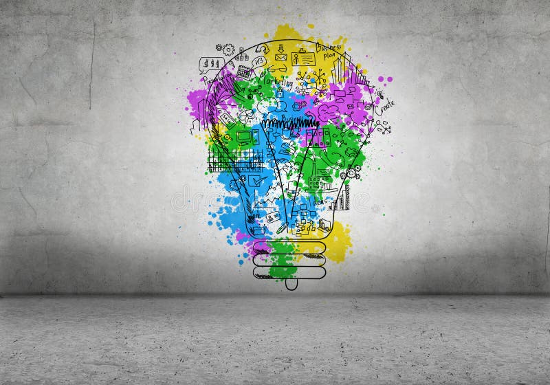 Business thinking stock illustration. Illustration of color - 45442860