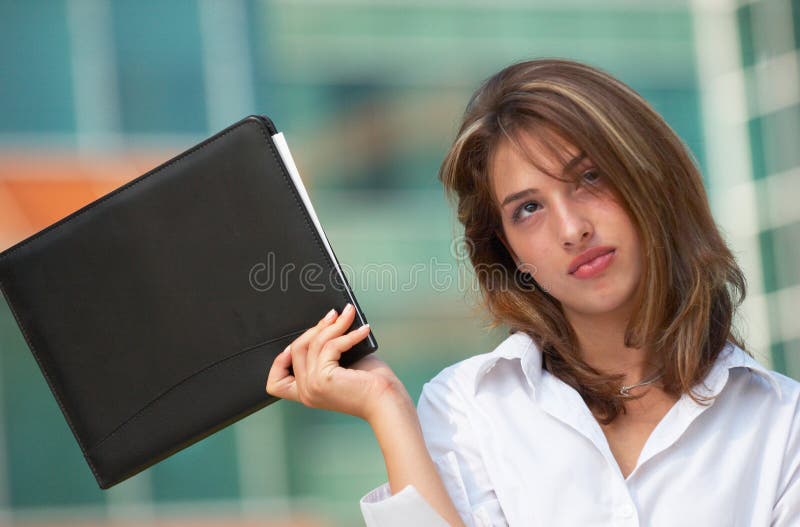 Business thoughts stock photo. Image of teenager, corporate - 1357748