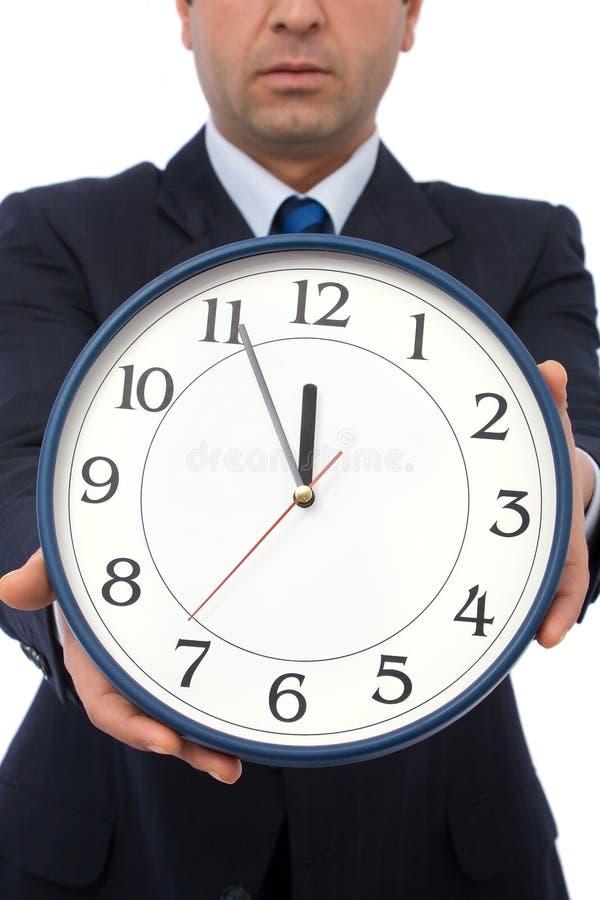 Business time stock image. Image of clock, meeting, worker - 4486513