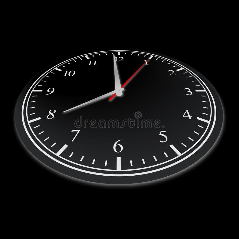 Business Time Clock Concept Stock Photo - Image of night, minute: 85614450