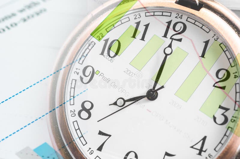 Busy time on clock. stock photo. Image of word, clock - 68666126