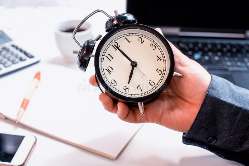 Business on Time Concept. Fresh Start of the Day Stock Image - Image of ...