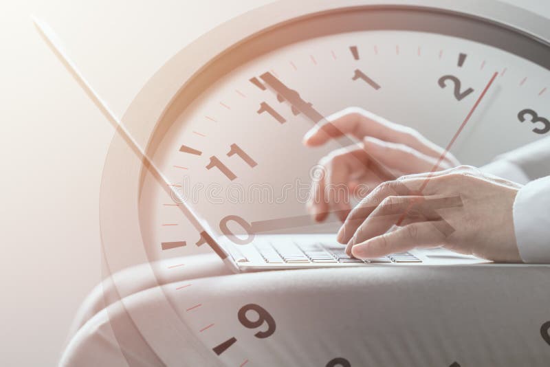 Business Times Working Hours with Digital Communication Technology ...