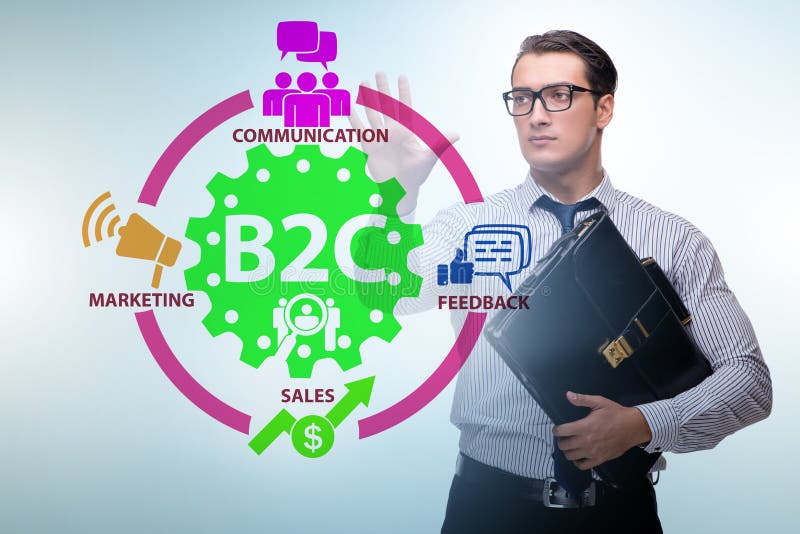 Business To Customer Concept with Business People Stock Image - Image ...