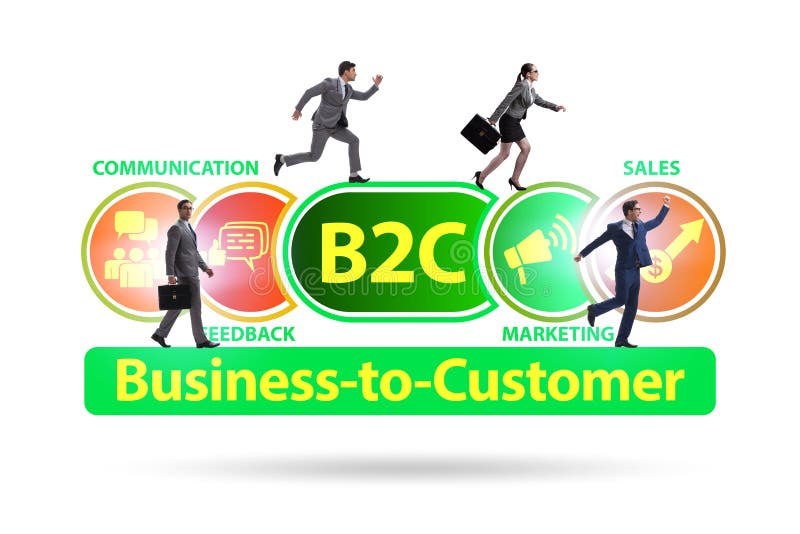 Business To Customer Concept with Business People Stock Image - Image ...