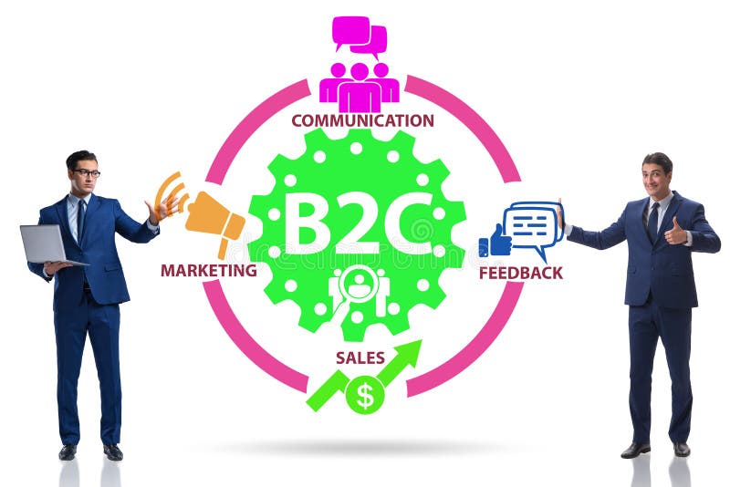 Business To Customer Concept with Business People Stock Image - Image ...