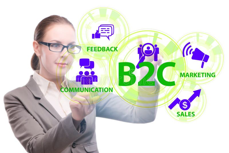 Business To Customer Concept with Business People Stock Image - Image ...