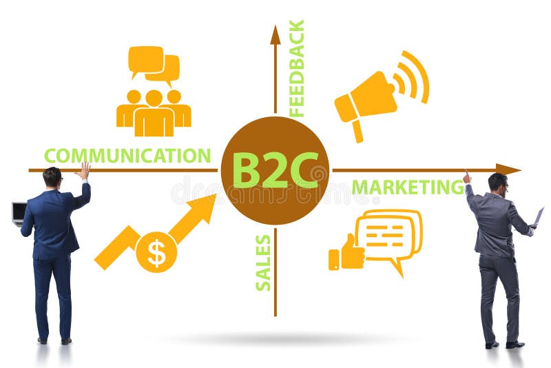 Business To Customer Concept with Business People Stock Image - Image ...