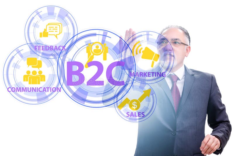 Business To Customer Concept with Business People Stock Photo - Image ...